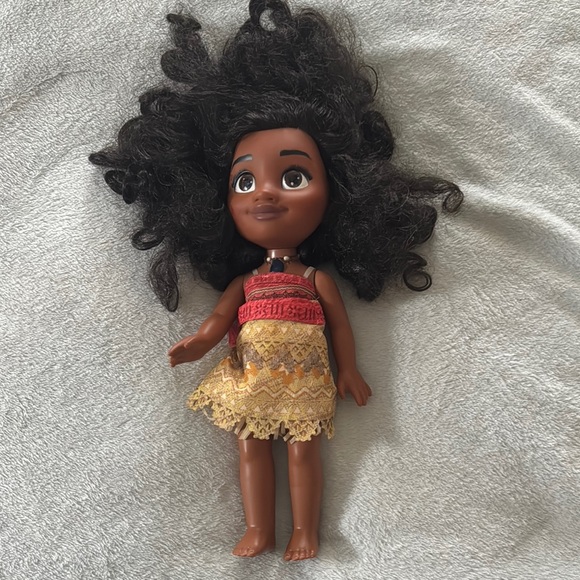 Disney | Toys | Disney Moana Adventure Doll Brown And Gold | Poshmark